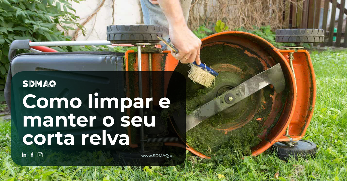 Dicas essenciais para manter o seu corta relva - SDmaq